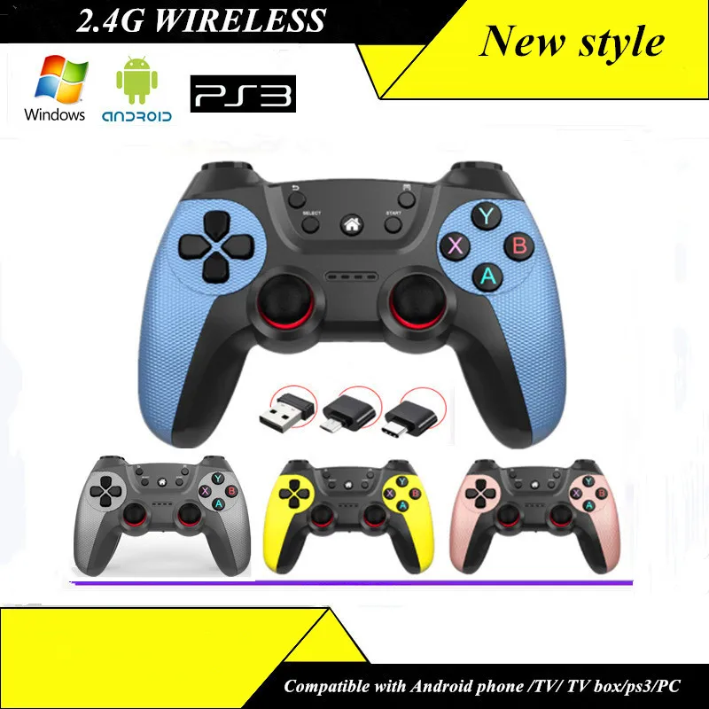 New-2-4G-game-Controller-Gamepad-Wireless-Joystick-Joypad-with-OTG ...