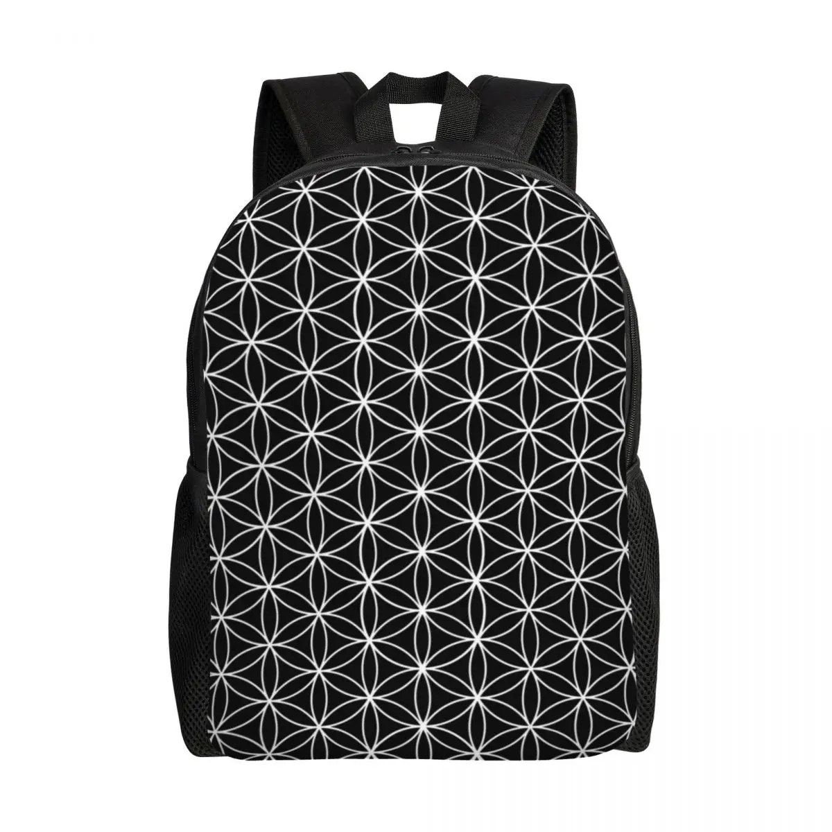 Flower-Of-Life-Pattern-Backpacks-for-Men-Women-College-School-Students ...