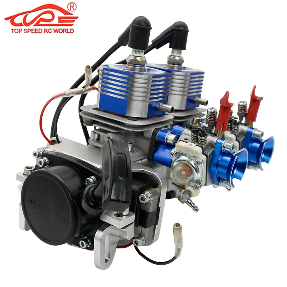 58cc-Counterclockwise-Rotating-Twin-cylinder-Gas-Engine-for-Rc-Boat-Toy ...