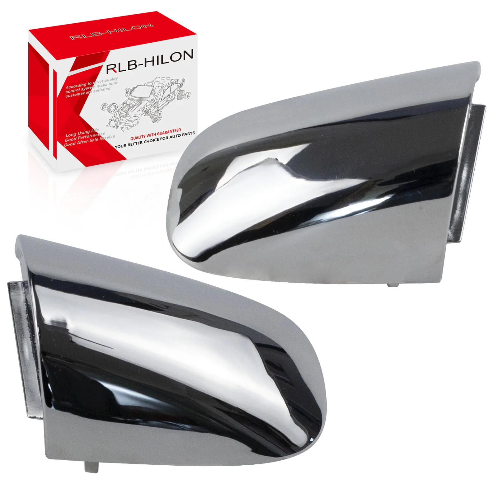 Rear Left Right Handle Cover Chrome Metal 83652-C5010 83662-C5010 For ...