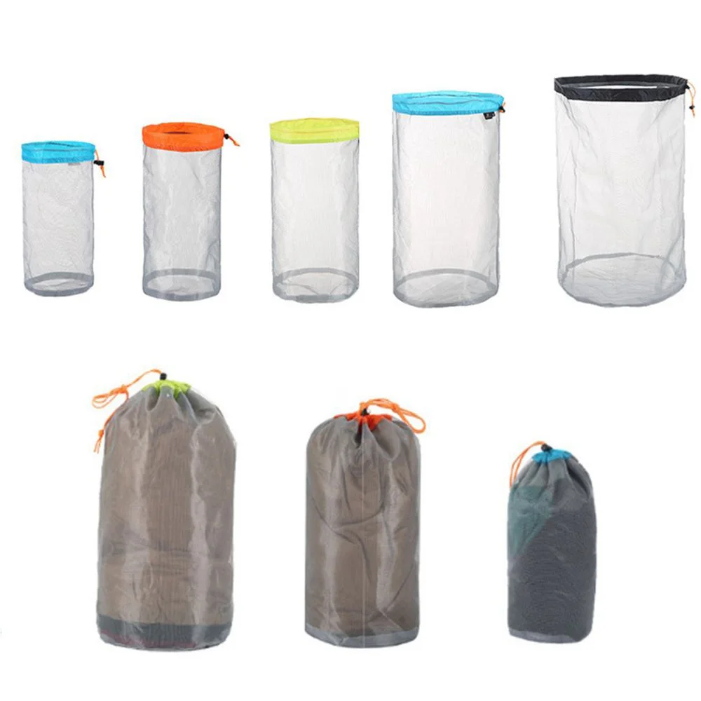 1Pcs-Ultralight-Mesh-Stuff-Sack-Laundry-Outdoor-Bag-Camping-Sports ...