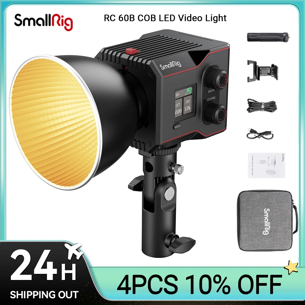 Smallrig-RC-60B-COB-LED-Video-Light-Lightweight-Portable-Photography ...