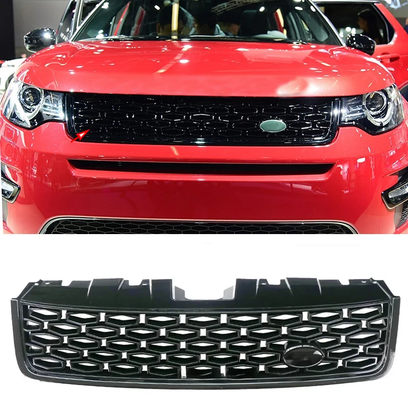 LR073217-Front-Grill-Grille-Black-Bumper-Engine-Cooling-Grid-Car-Parts ...