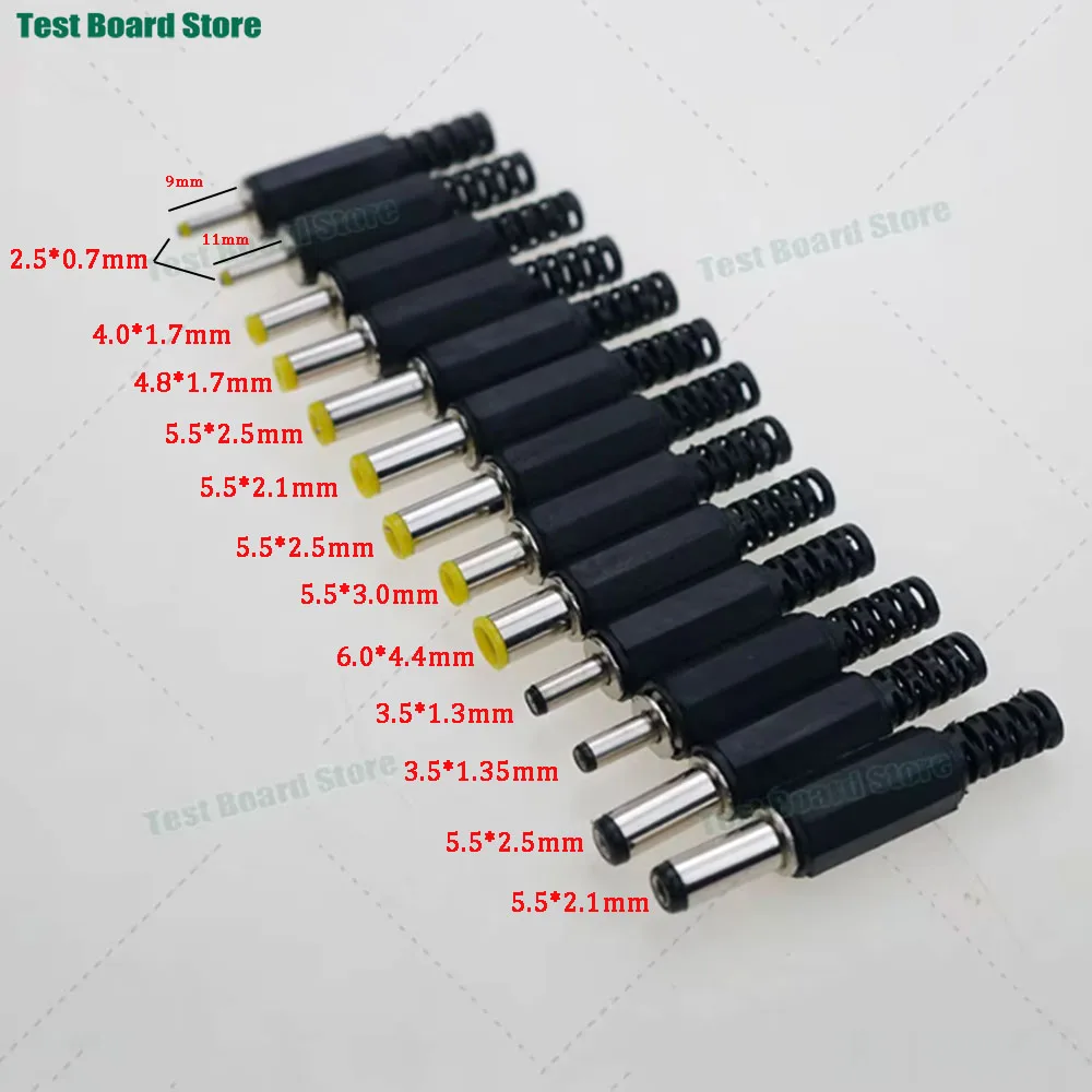 1Pcs DC power Male Plug 5.5 * 2.1mm 5.5 * 2.5/5.0 * 3.0/6.0 * 4.4/2.5 ...