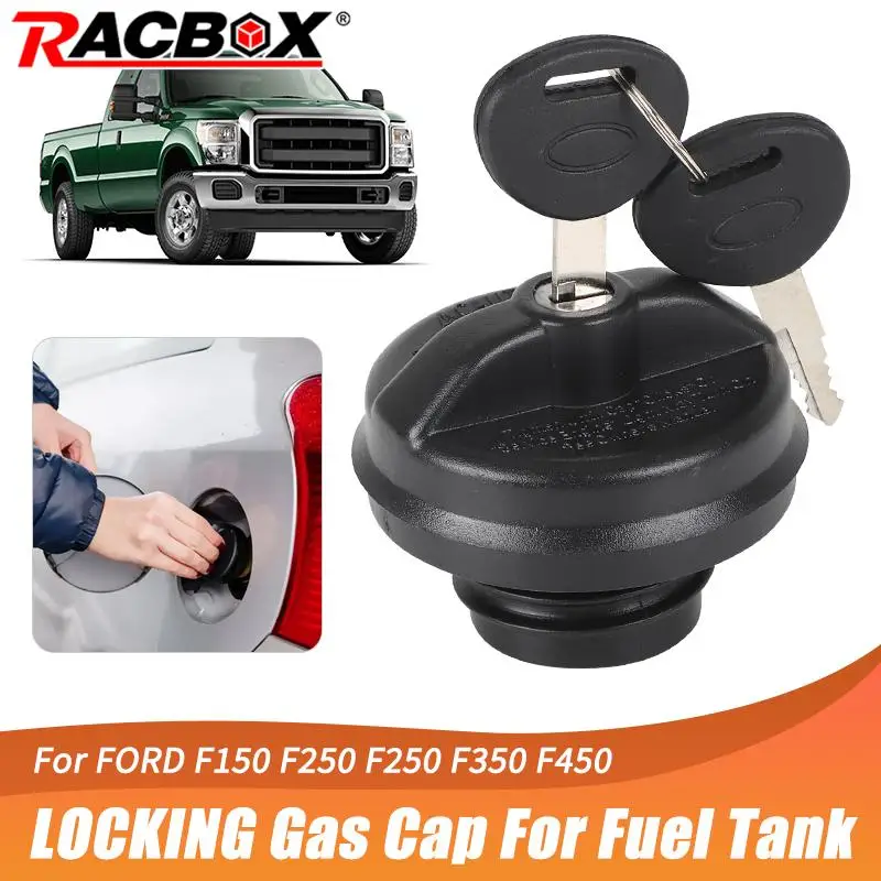 Car-LOCKING-Gas-Cap-for-Fuel-Tank-With-2-Keys-For-FORD-F150-F250-F250 ...