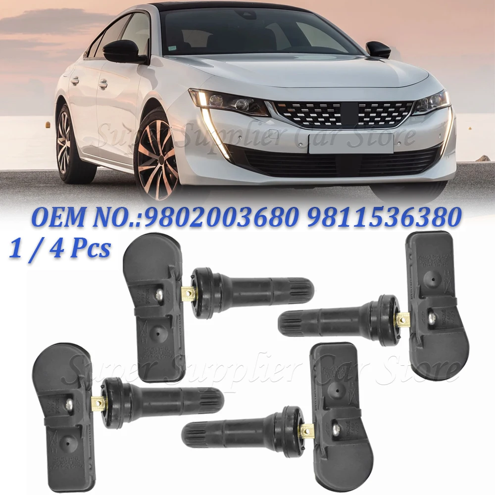 For Peugeot 508 207 301 308 408 3008 5008 & Citroen DS4 DS5 C4 C5 Tire ...