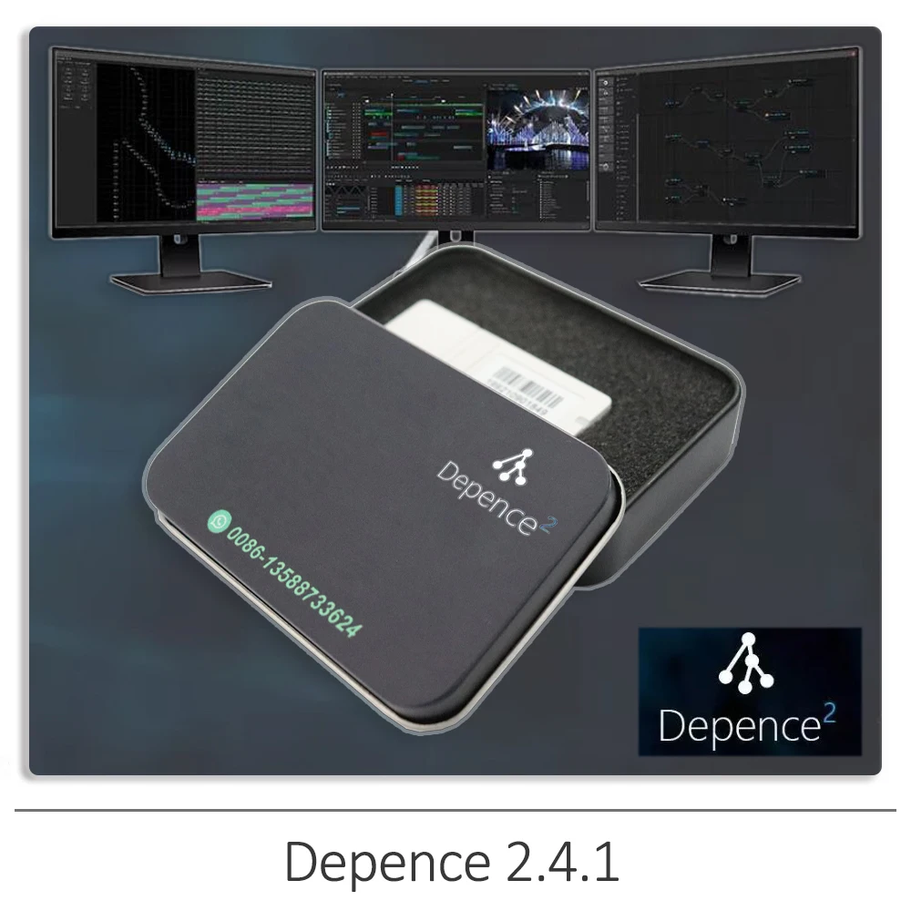Depence 2.4.1 With R44 Lighting Software Show Control Usb Dongle Madrix 5.0 Ma2onpc Avolits ...