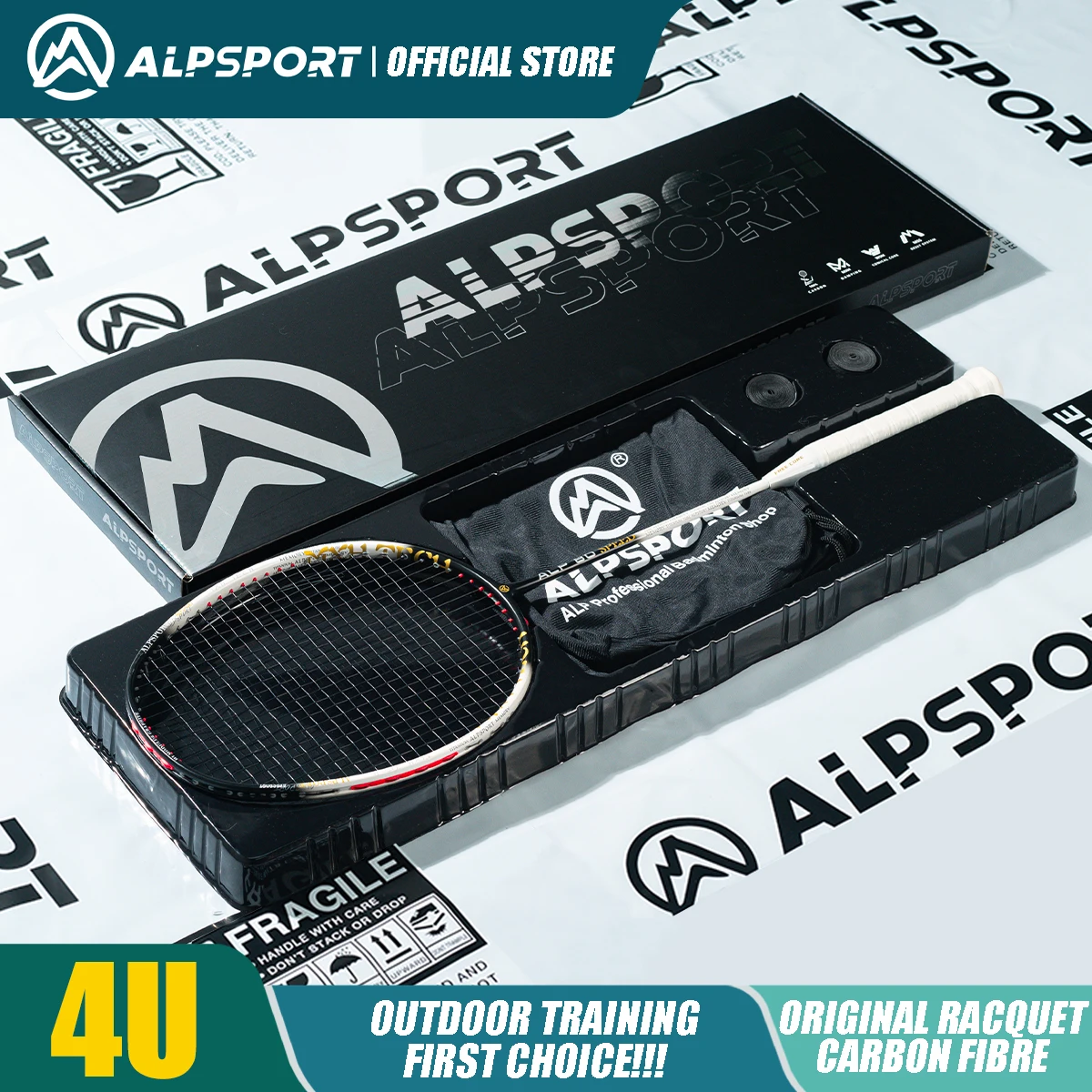 ALPSPORT-80-2pcs-batch-New-Titanium-Alloy-Nano-Resin-Carbon-Fiber ...