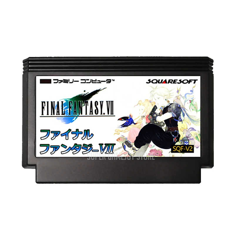 FINAL-FANTASY-VII-FF-7-English-Game-Cartridge-for-FC-Console-60Pins-8 ...