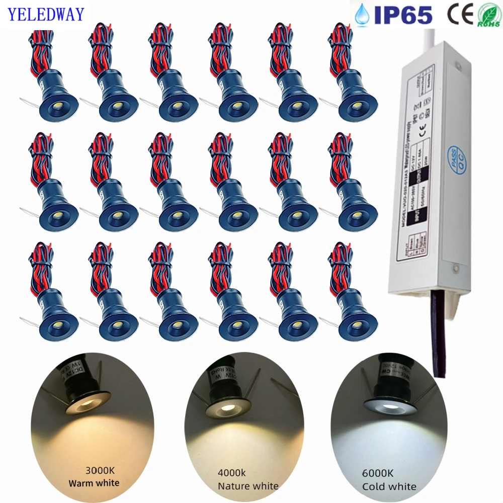 Mini-Spotlight-Led-Downlight-12V-1W-Spot-Led-Lamp-110V-220V-Indoor-Spot ...