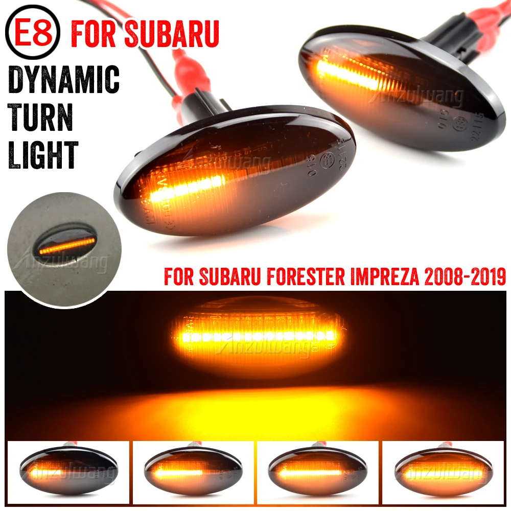 Dynamic LED Turn Signal Lights Sequential Flashing Side Marker Lamp For ...