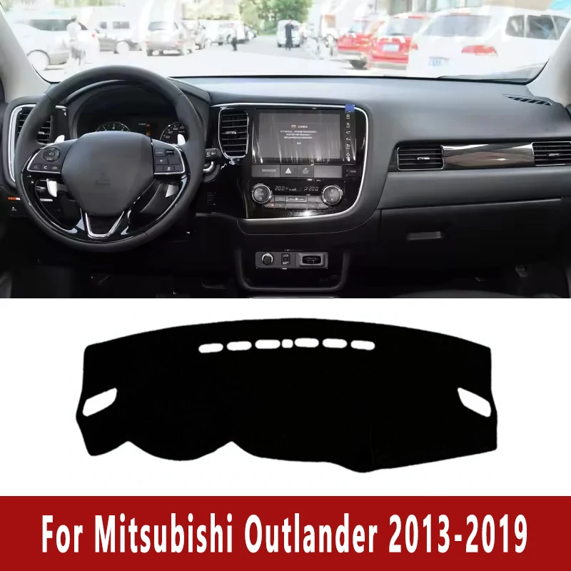 Car Dashboard Mat Dash Cover Central Control Pad Custom for Mitsubishi ...