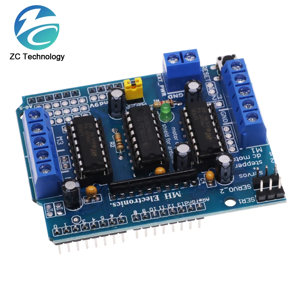 Escudo-de-control-de-motor-L293D-placa-de-expansi-n-para-motor-Arduino ...