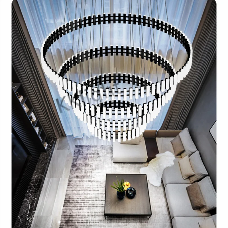 Modern-New-Simple-Duplex-LED-Chandelier-Bedroom-Living-Dining-Room ...