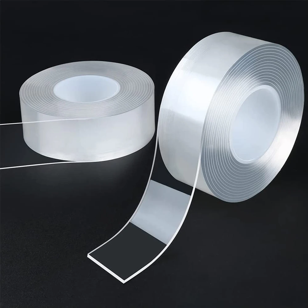 Double-Sided-Adhesive-Tape-Heavy-Duty-Transparent-Washable-Ultra-strong-Two-Sided-Mounting-Tape ...