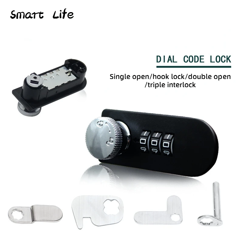 Anti-theft-Drawer-combination-lock-cabinet-lock-file-cabinet-lock-PVC ...