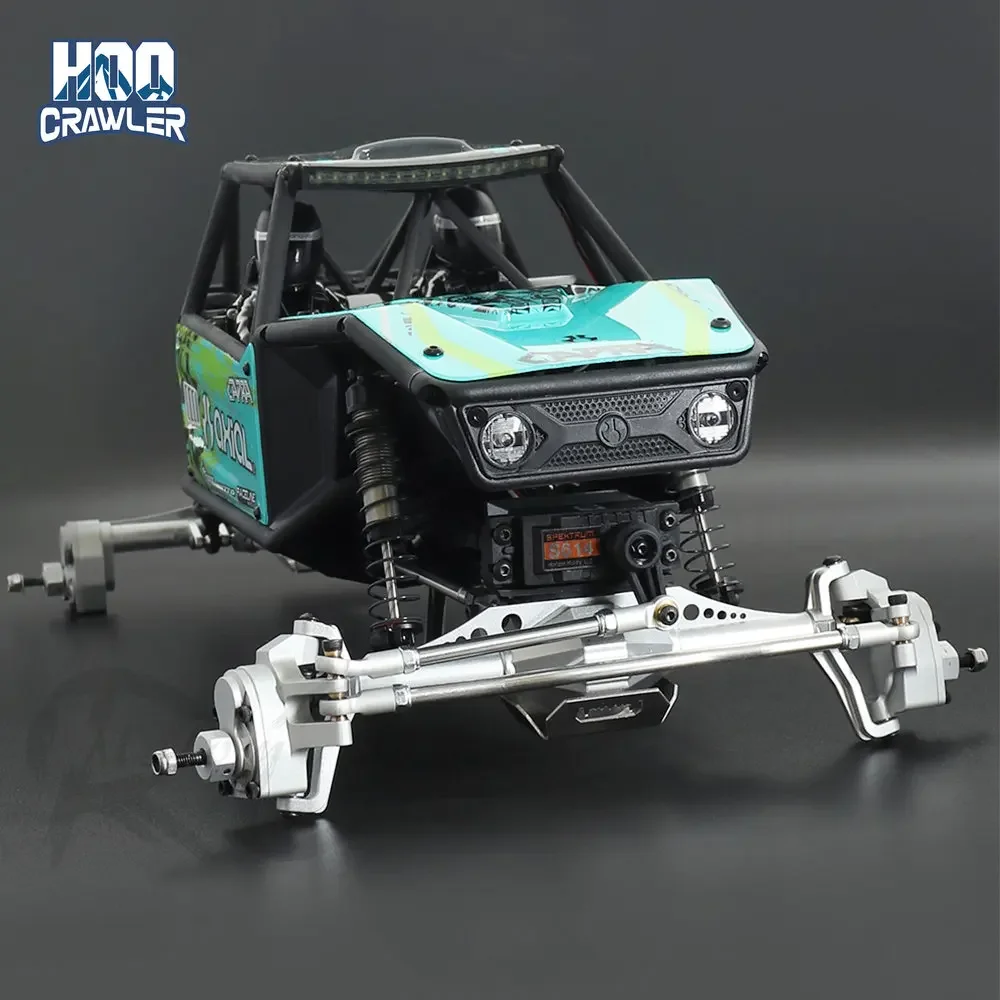 Aluminum Alloy Front and Rear Portal Axle for 1/10 RC Crawler Car Axial ...