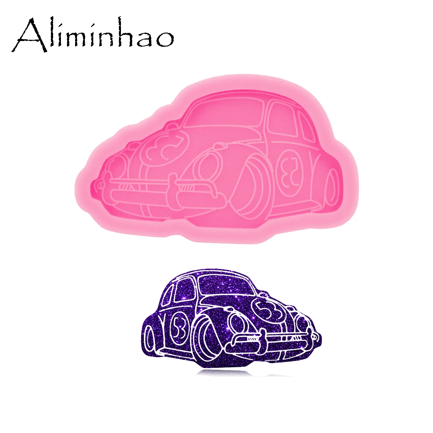 Dy1550 Glossy 1.5in Car Phone Grip Molds Silicone Crafting Epoxy Resin ...