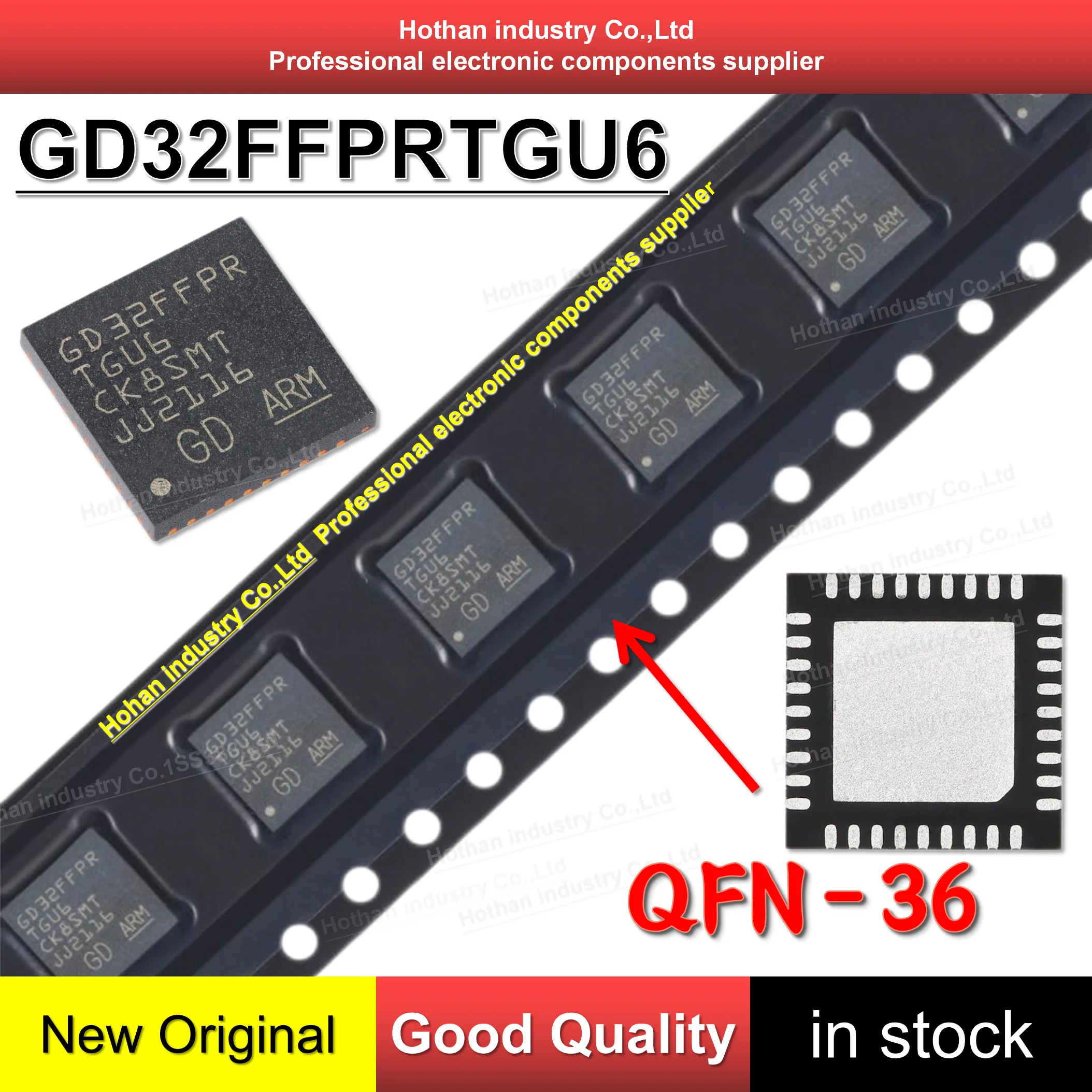 [1PCS] GD32FFPRTGU6 GD32 FFPRTGU6 FFP RTGU6 Replacement STM32 LQFP100 ARM Cortex-M4 32-bit ...