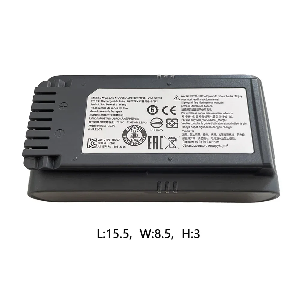 100-New-Cleaner-Battery-VCA-SBT90-for-Vs9000-Jet90-Jet75-Wireless ...