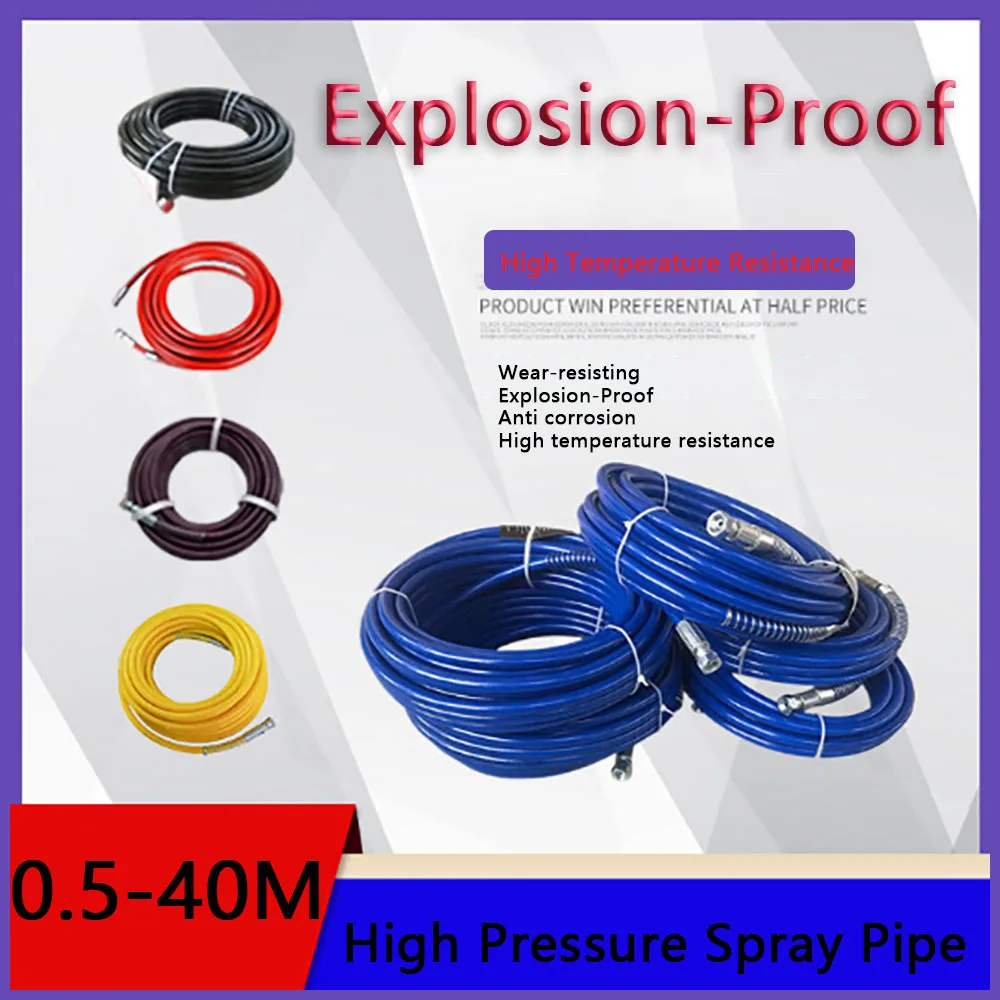 1/4"Sprayer Thickened Fiber Pipe For Sprayer Gun High Pressure ...