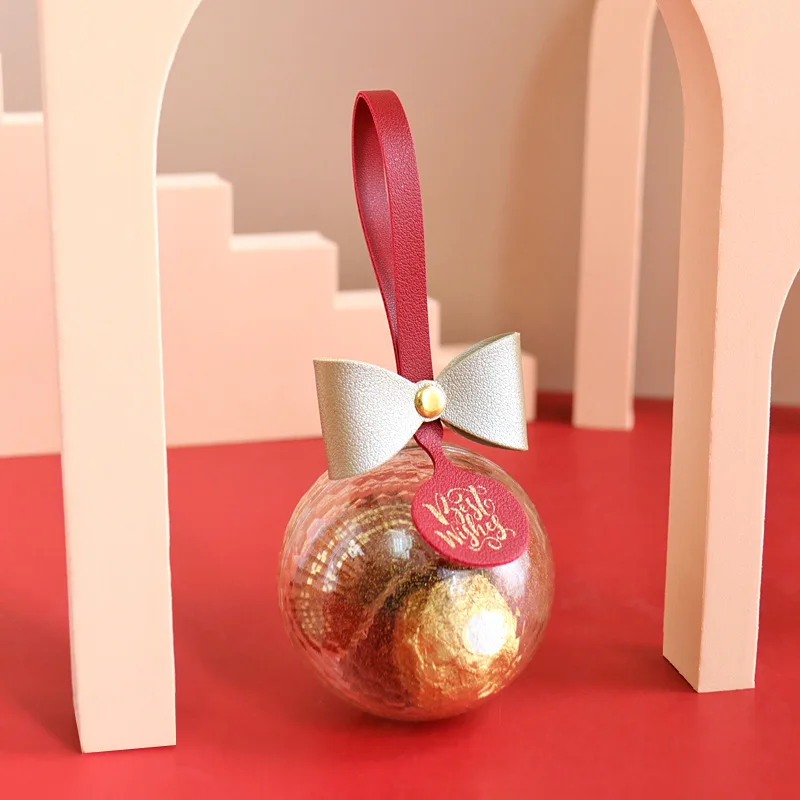 10pc-Diamond-Crystal-Bow-Ball-Handle-Leather-Candy-Chocolate-Gift-Box ...
