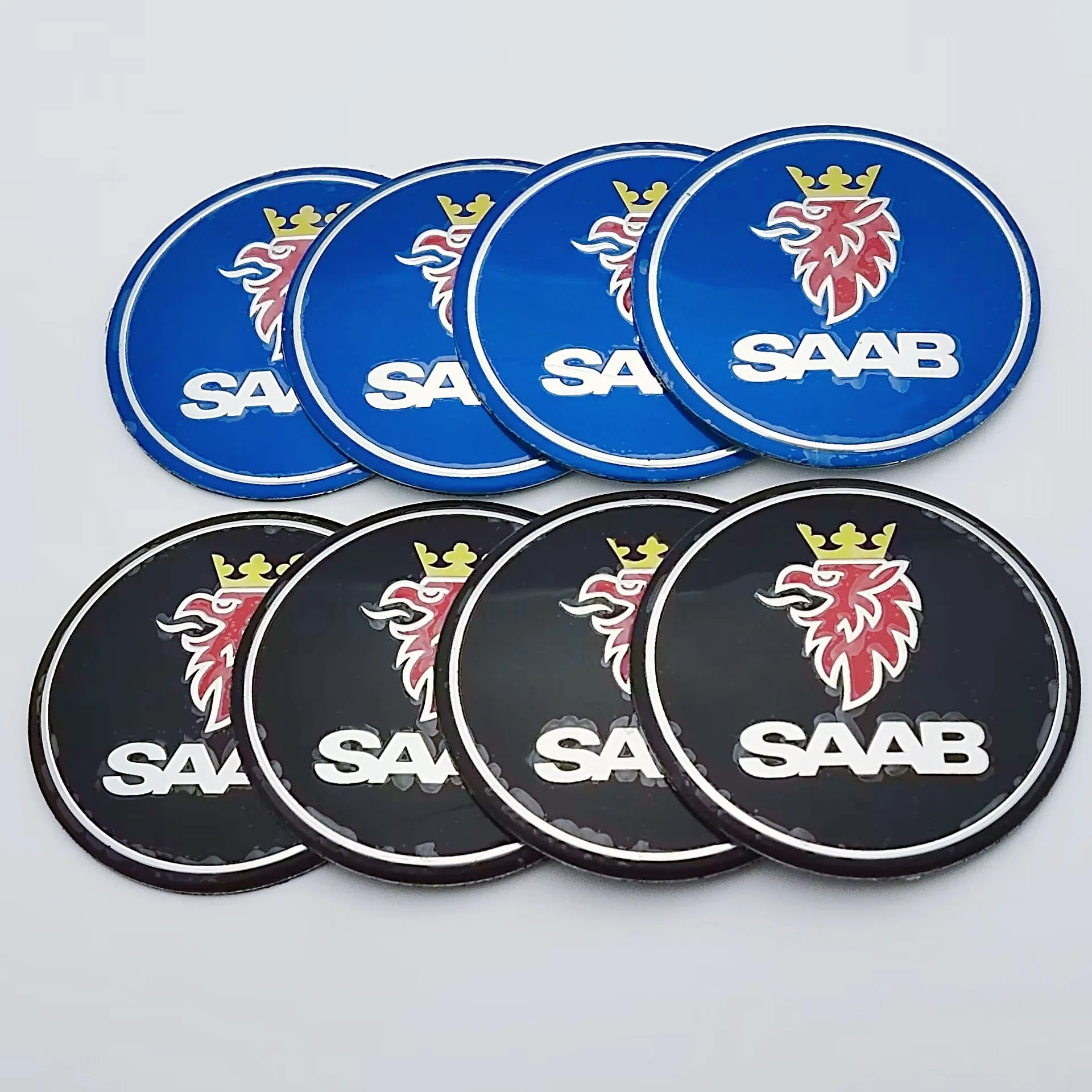4pcs-56mm-60mm-SAAB-ABS-Car-Emblem-Wheel-Center-Hub-Sticker-Rim-Badge ...