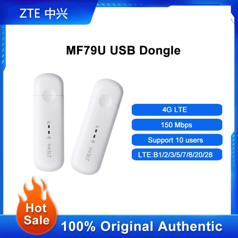Zte Mf79u Lte 4g Wifi Usb Dongle Stick Modem 9to5shop