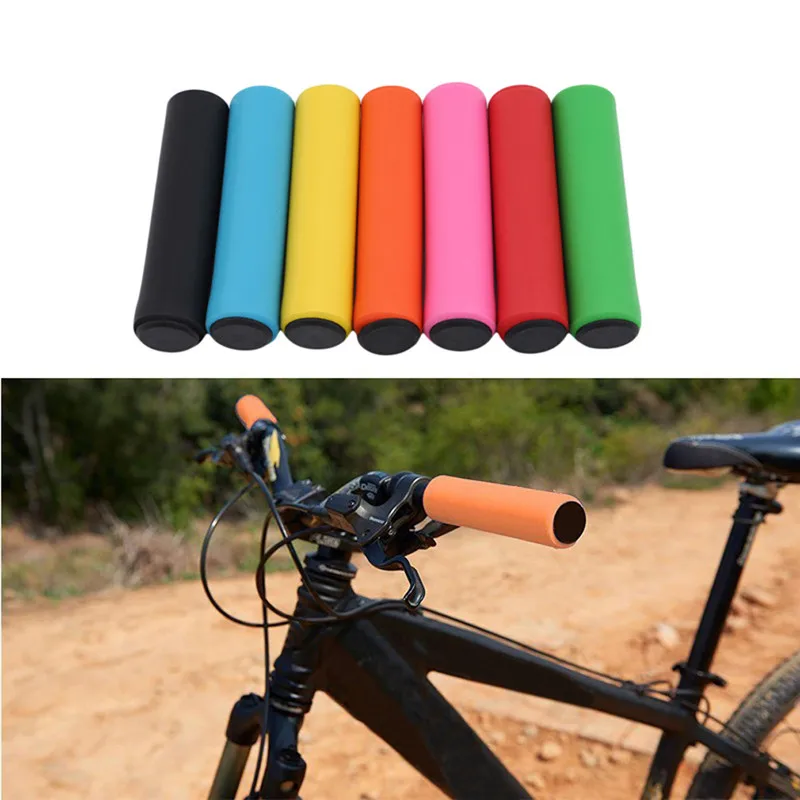 2PCS-pack-Bicycle-Handlebar-Grips-Cover-Soft-Foam-Sponge-Outdoor ...