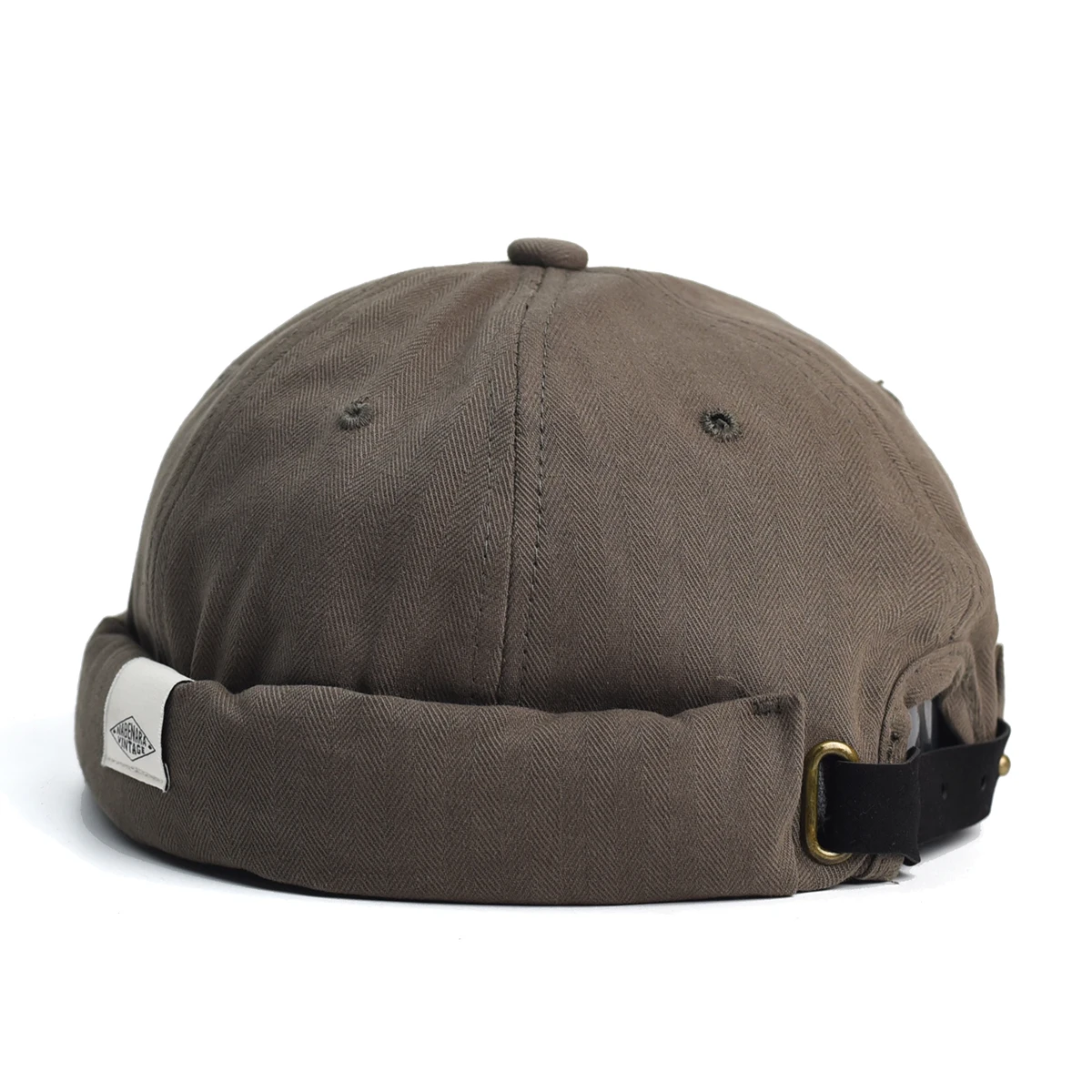 Docker-Cap-Without-Visor-Brimless-Caps-Men-Beanies-Dome-Soild-Color ...