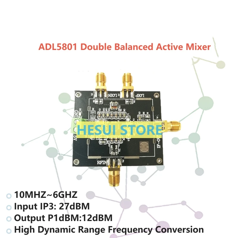 ADL5801ACPZ-ADL5801-Module-doublebalanced-active-RFmixer-module-up-mixing-down-mixing-withBalun ...