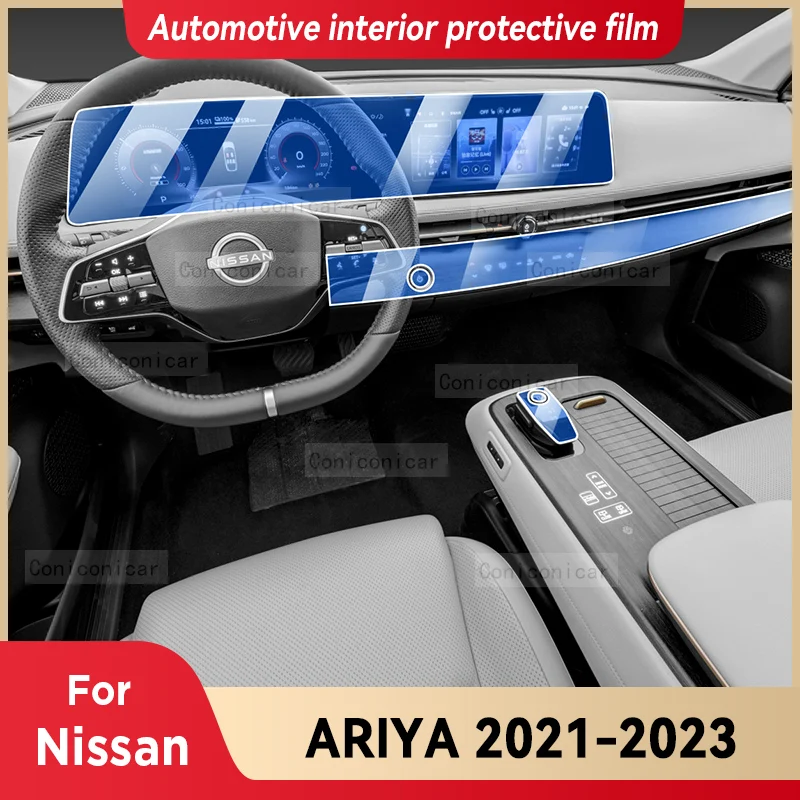 For-NISSAN-ARIYA-2021-2023-Car-Interior-Center-Console-Instrument ...