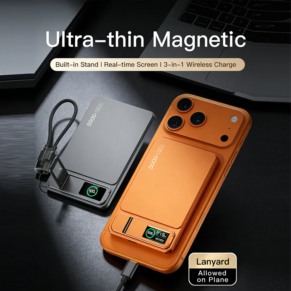 【CCC】Magnetic Power Bank Wireless Outdoor Portable Original Power Bank ...