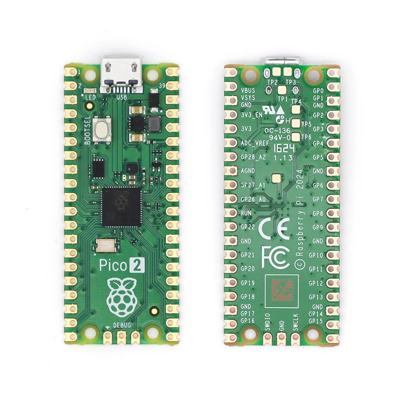 Raspberry Pi Pico 2 / 2W/ 2WH/ 2H, Fabricado con RP2350, LAN ...