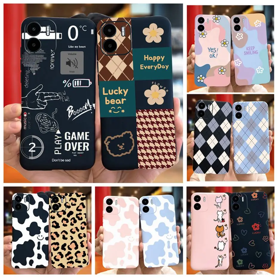 For-Xiaomi-Redmi-A1-Case-Redmi-A1-Lovely-Pattern-Candy-Color-Soft ...