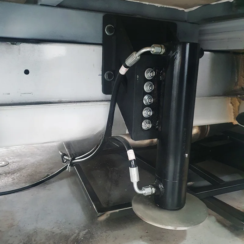 Recreational-vehicle-hydraulic-support-system-with-4-cylinders-legs ...