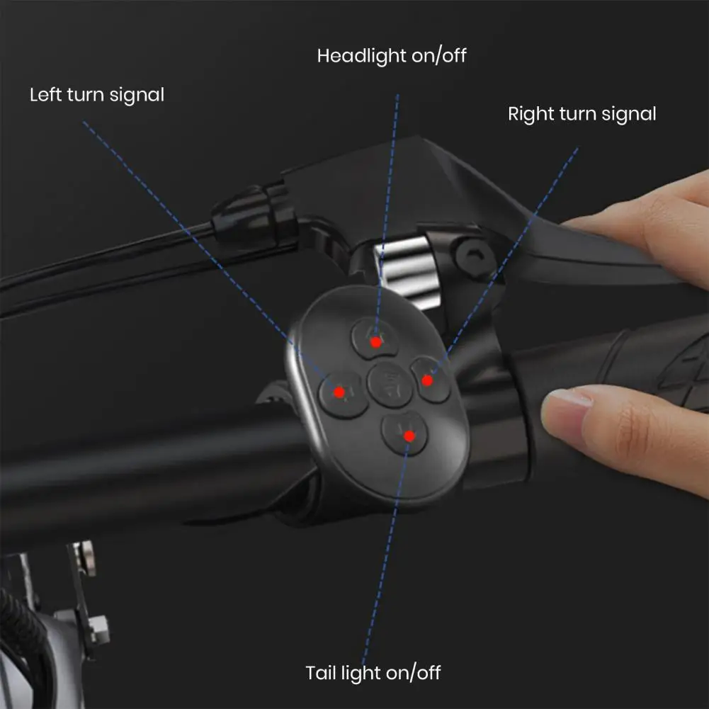Bike-Safety-Warning-Light-Usb-Rechargeable-Bike-Tail-Light-with-Remote ...