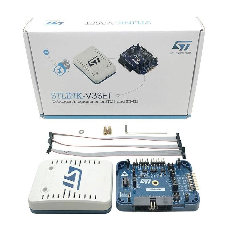 AvadaTech STLINK V3SET/B STLINK VOLT 프로세서 기반, STM8S STM32 프로그래머, 5V USB 2.0 JTAG DFU 정품 ST LINK ...