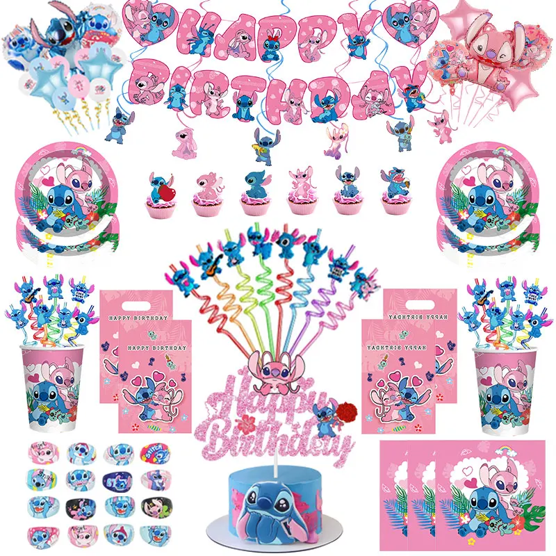 Disney-Lilo-And-Stitch-Birthday-Decoration-Stitch-Keychain-Stickers ...