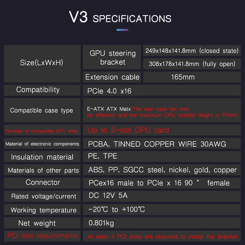 Cooler Master Pcie X16 Pcie Universal Vertical Gpu Holder