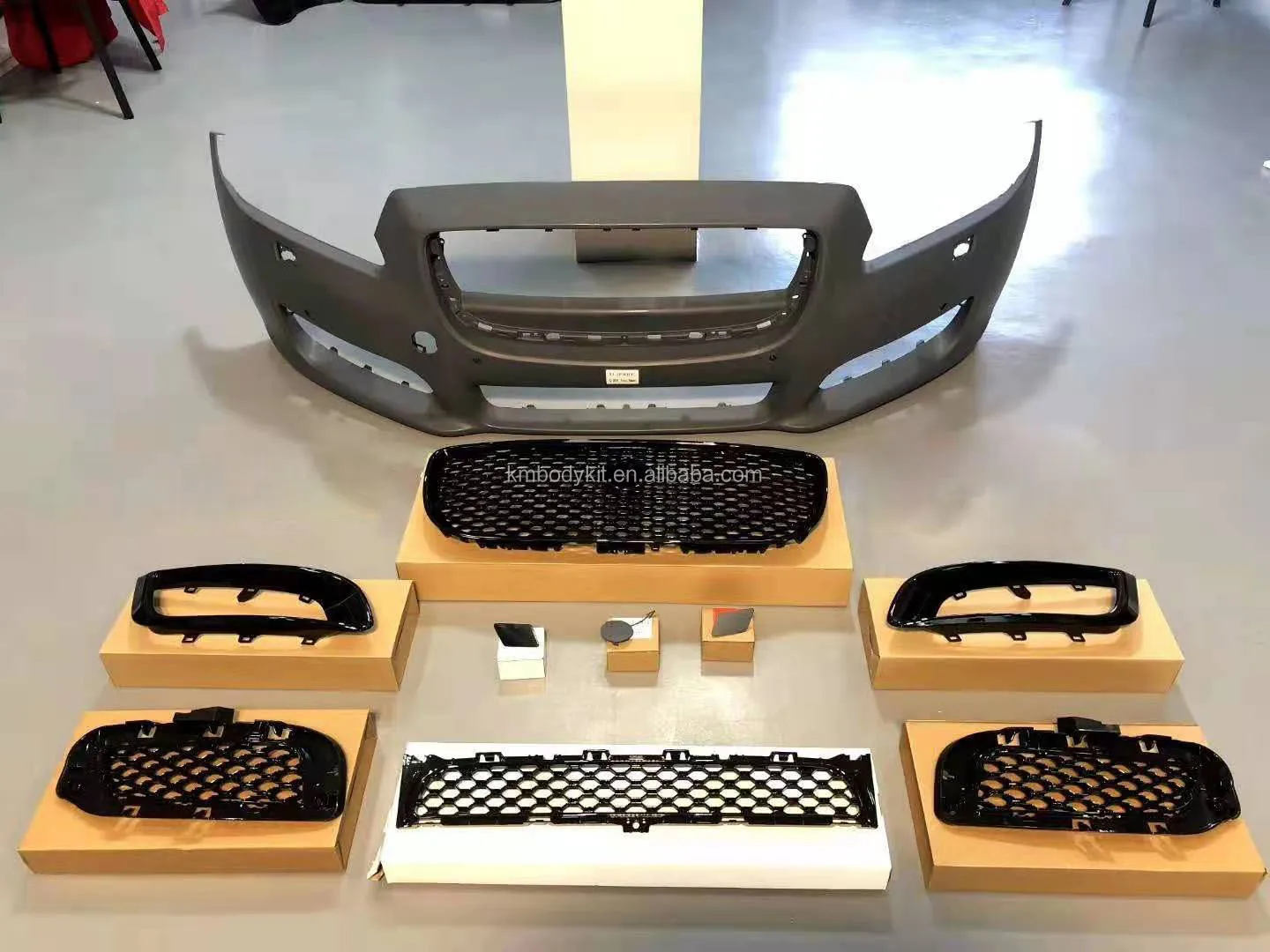 KM-2010-2019-for-Jaguar-X351-XJ-upgrade-XJR-front-bumperPP-body-kits ...