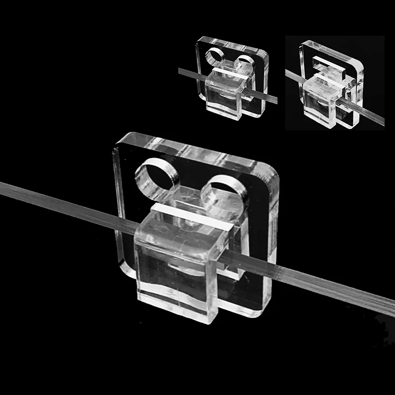 Acrylic Fish Tank Wall Fixture Buckle Inlet and Outlet Pipe Wall Mount ...