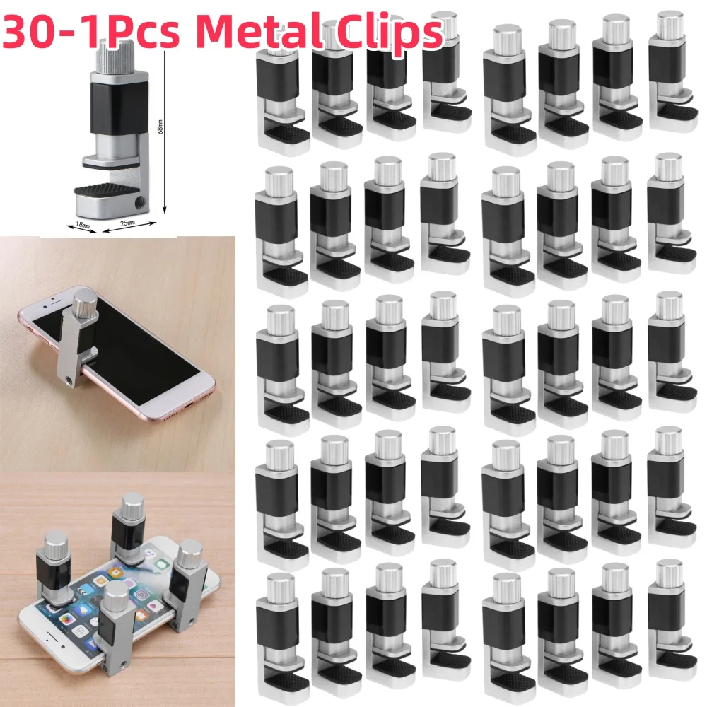 30-1Pcs-Adjustable-Metal-Clip-for-Mobile-Phone-Repair-LCD-Display ...