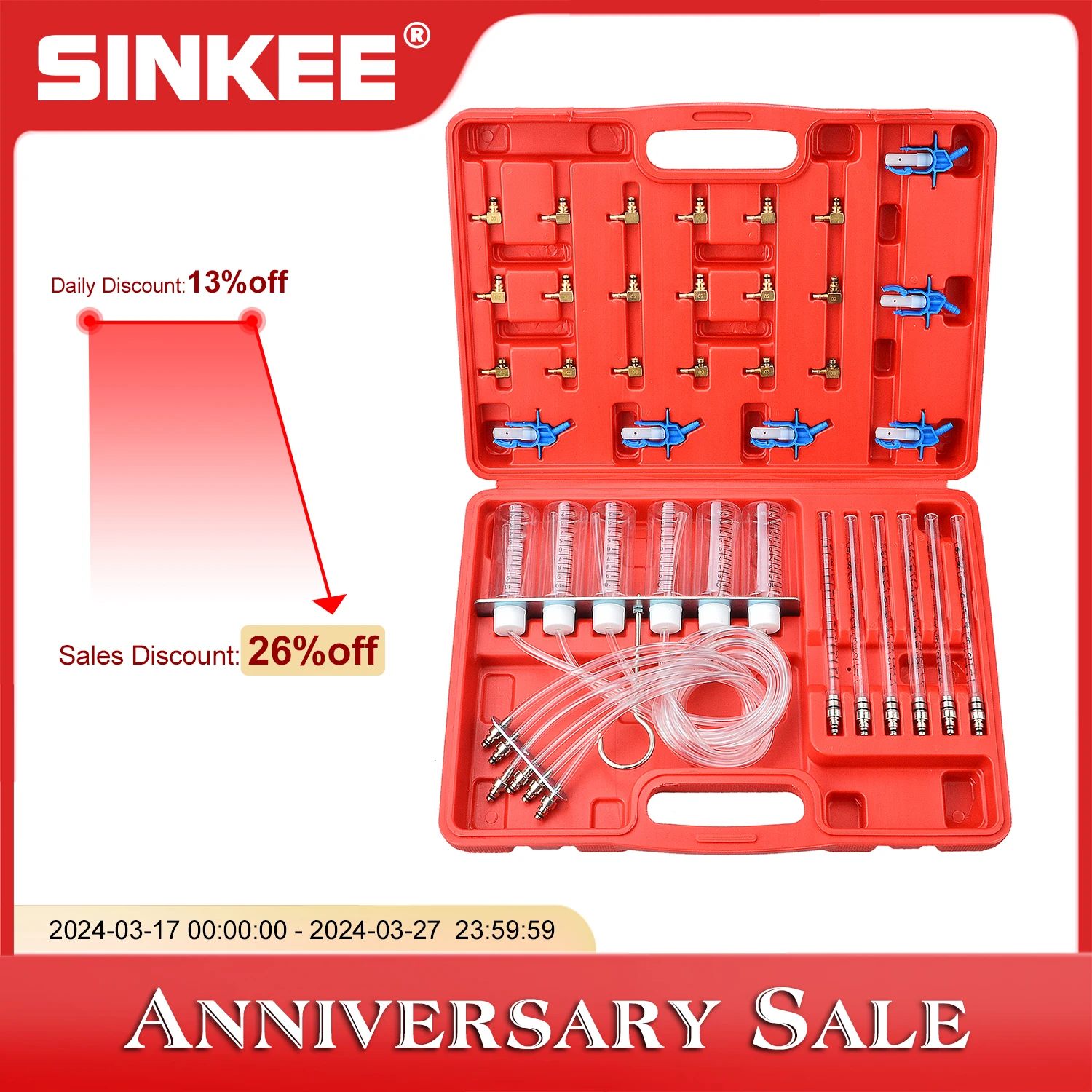 New-Diesel-Injector-Flow-Meter-Test-Kit-Common-Rail-Adaptor-Fuel-Tester ...