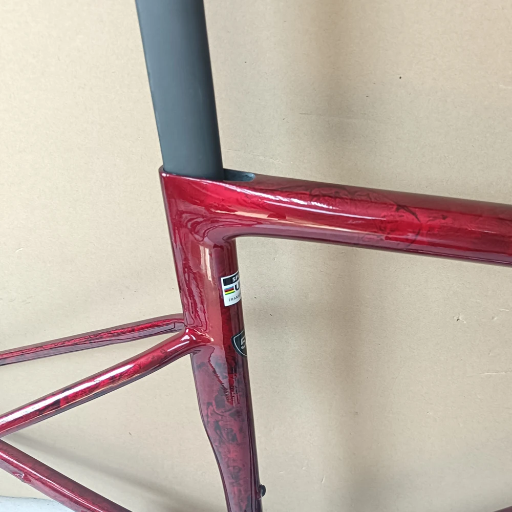 XL8-Carbon-Road-Bike-Frame-2025-Full-Internal-Cable-Routing-Disc-Brake ...