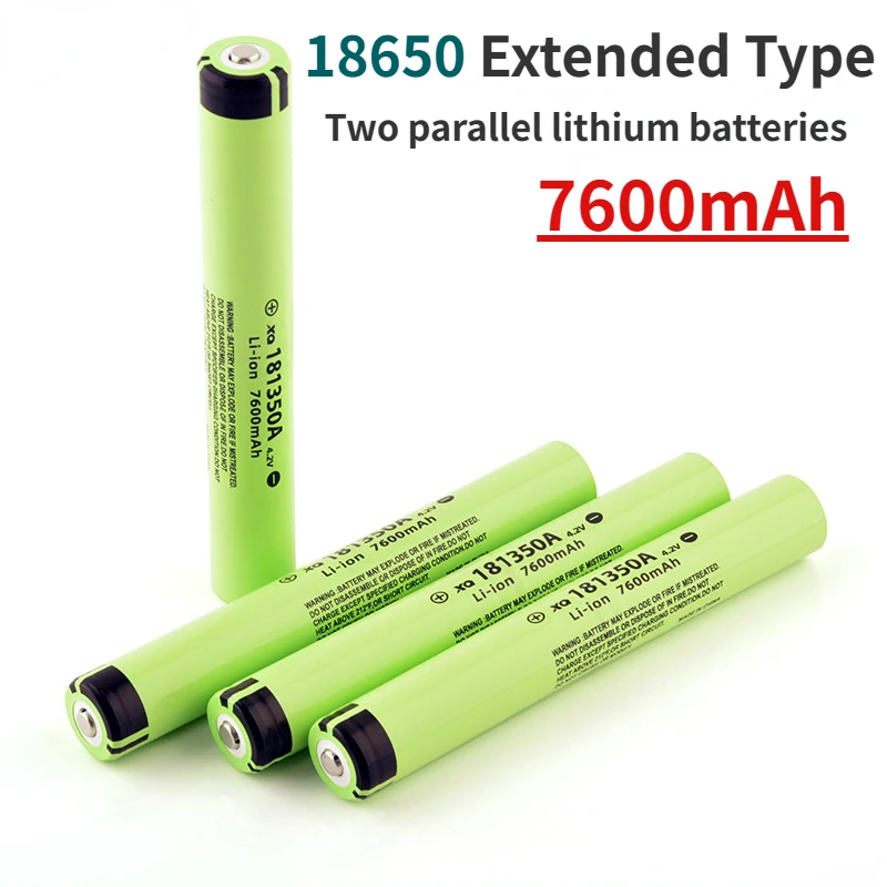 18650-Extended-Parallel-Lithium-Battery-with-Large-Capacity-7600mAh-3 ...