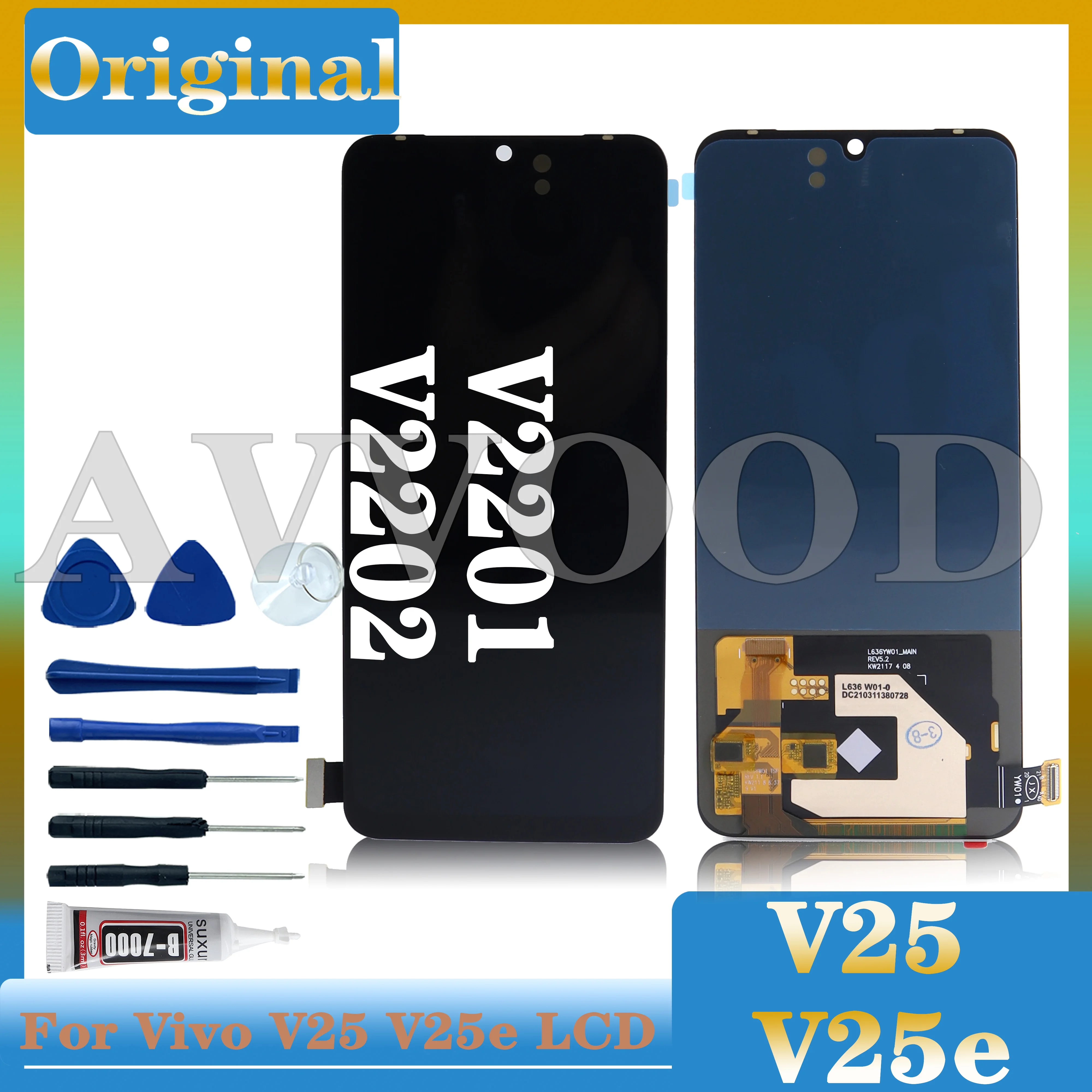 AMOLED-For-Vivo-V25-V25e-LCD-Display-Screen-Touch-Panel-Digitizer ...