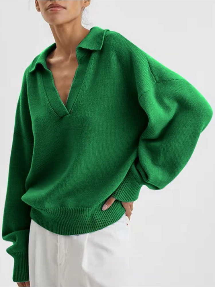 Su Ter De Punto De Gran Tama O Para Mujer Ropa De Moda Coreana Tops De