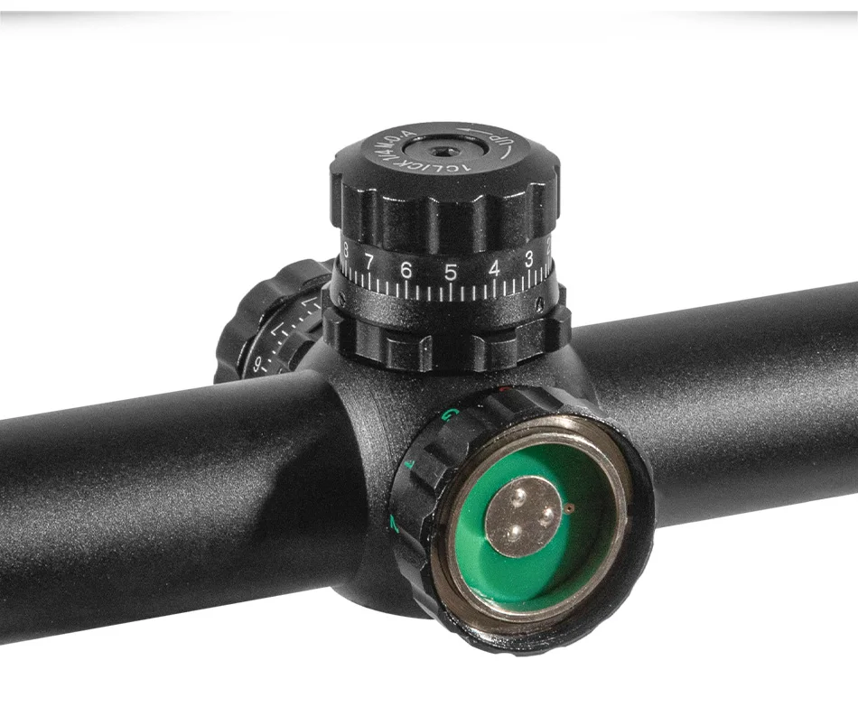 FIRE WOLF 4-16X50 Rifle Scope Tactical Optical Red Green Dot Sight ...