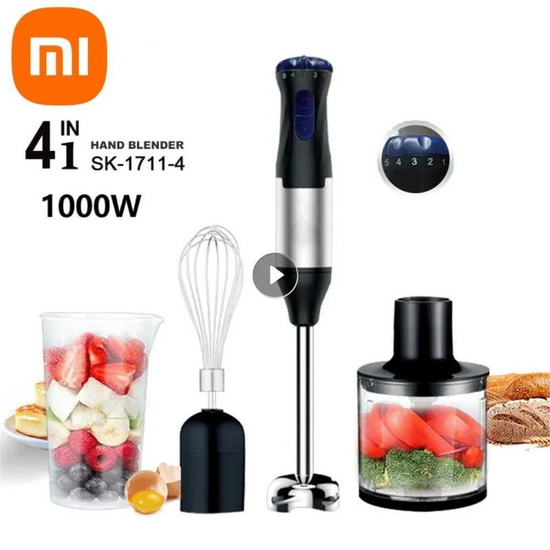 Xiaomi Mixer Multi Food Processor Stainless Steel Blender Vegetable ...